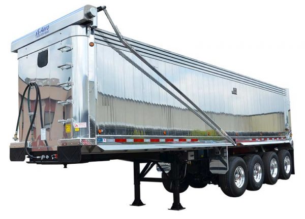 Aluminum Body Steel Frame EVO Dump Trailers | J&J Trucks