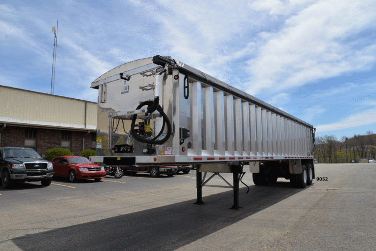 Aluminum Push Out Transfer Trailers | J&J Trucks
