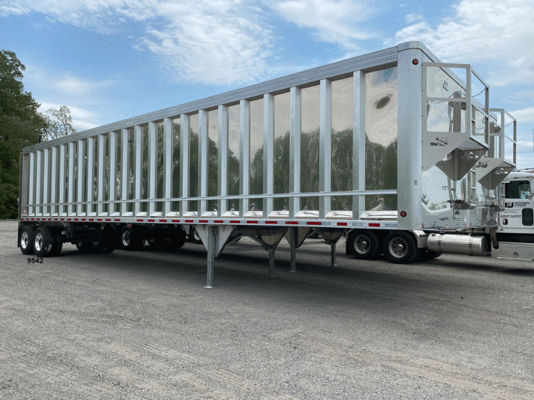 Aluminum Push Out Transfer Trailers | J&J Trucks