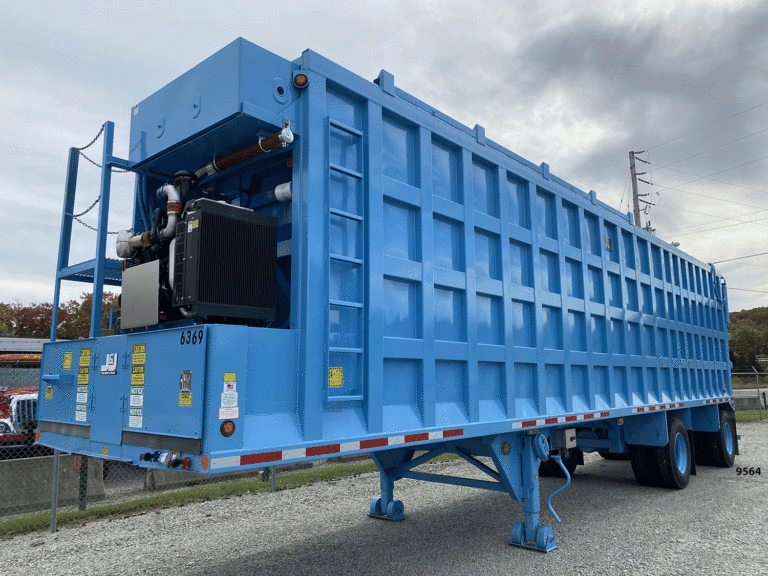 Steel Push Out Transfer Trailers | J&J Trucks & Equipment
