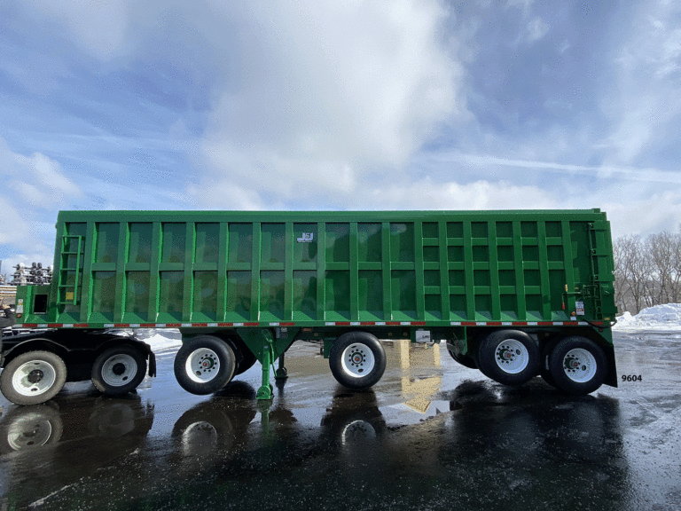 Steel Push Out Transfer Trailers | J&J Trucks & Equipment